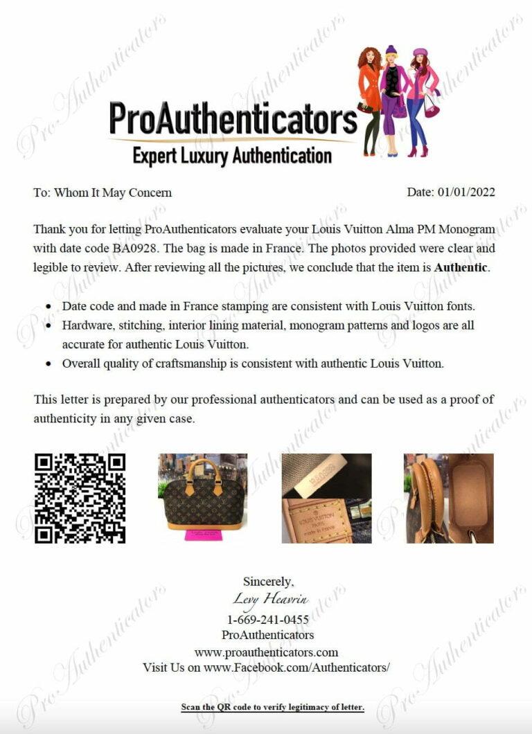 Louis Vuitton Authentication | Accurate Result Within Minutes!